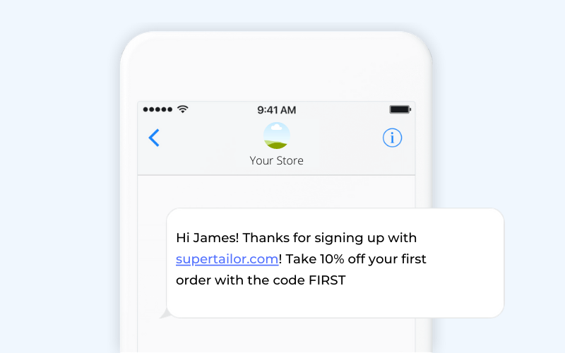 Top 10 ecommerce SMS templates