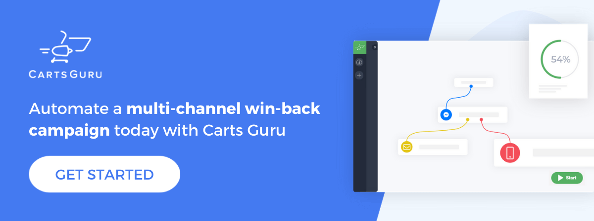 Increase ecommerce customer retention with a win-back campaign
